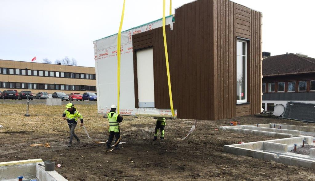 Module building, modular construction - Timbeco